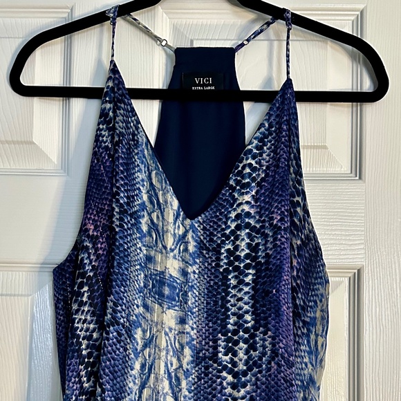 Vici | Tops | Vici Razorback Snake Pattern Top | Poshmark